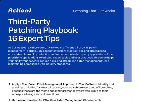 Free Patch Management Solution | Action1