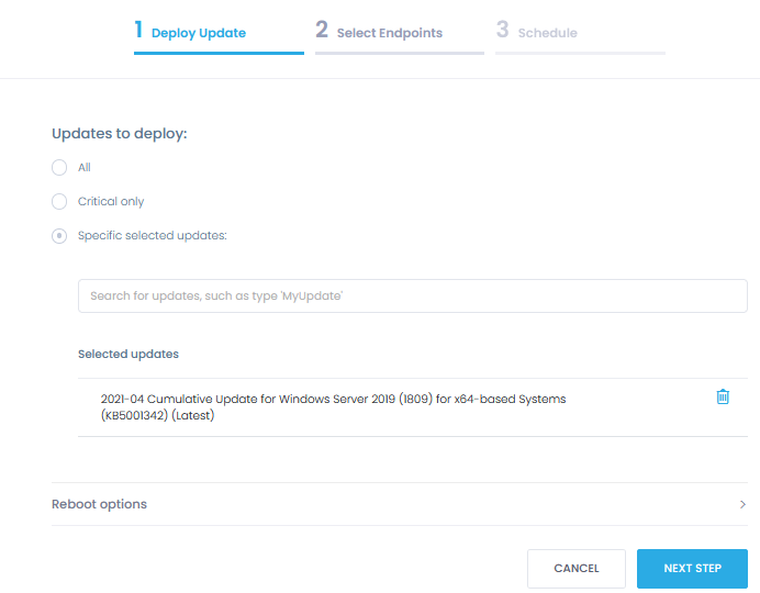 Roll Out and Deploy Updates | Documentation | Action1 RMM