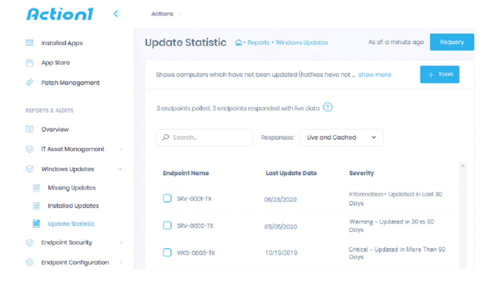 Deploy Windows Updates Remotely | Action1 RMM