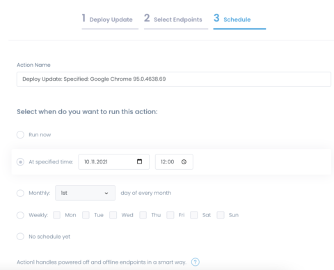 Roll Out and Deploy Updates | Documentation | Action1 RMM