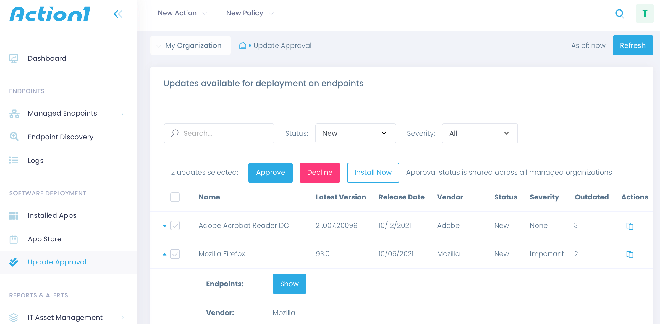 Identify Missing Patches on Remote Computers | Action1 RMM