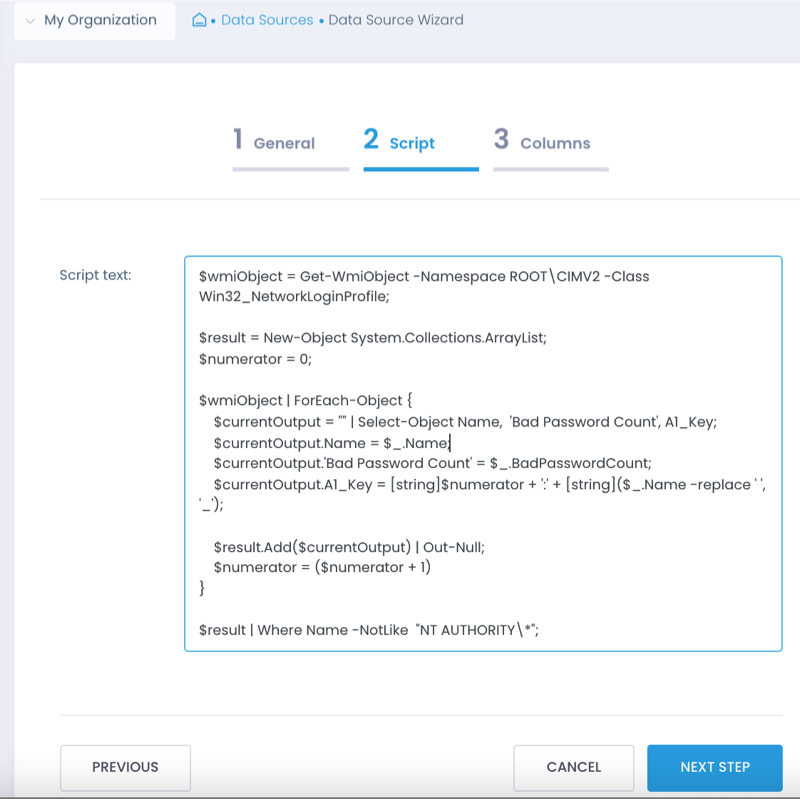 Data Sources Documentation Action1 Rmm