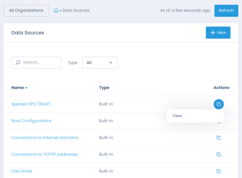Data Sources | Documentation | Action1 RMM