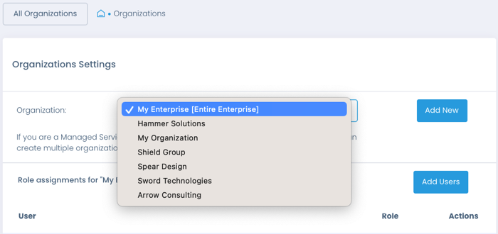 Multi-Tenancy for MSPs and Enterprises | Documentation