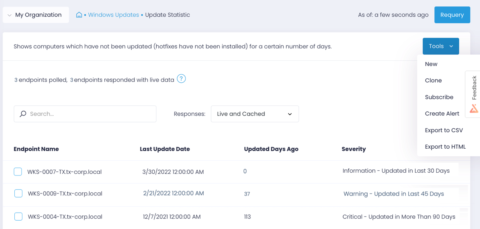 Create Patch Management Policy | Documentation | Action1 RMM