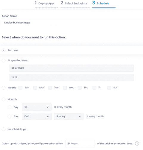 Deploy Software with App Store | Documentation | Action1 RMM