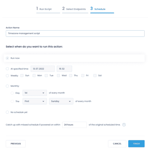 Run Scripts on Remote Computers | Action1 Documentation
