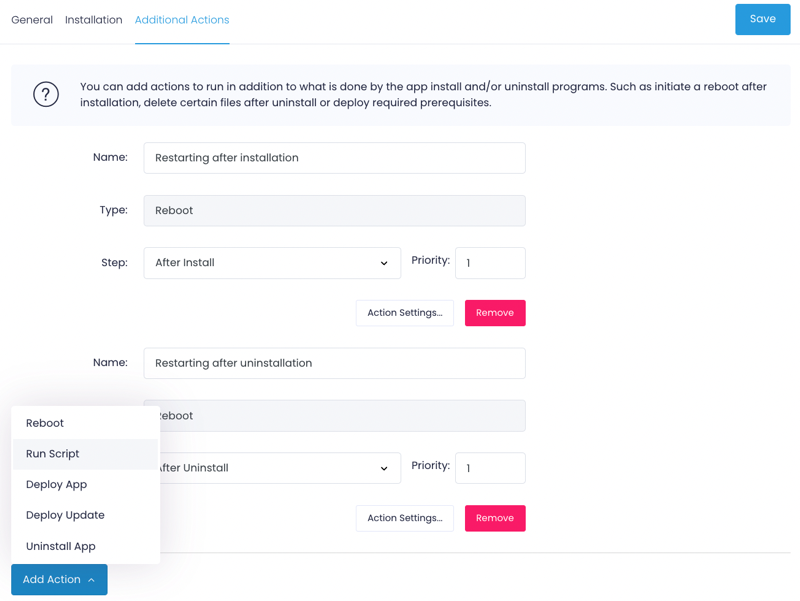 Add Custom Packages to App Store | Action1 Documentation