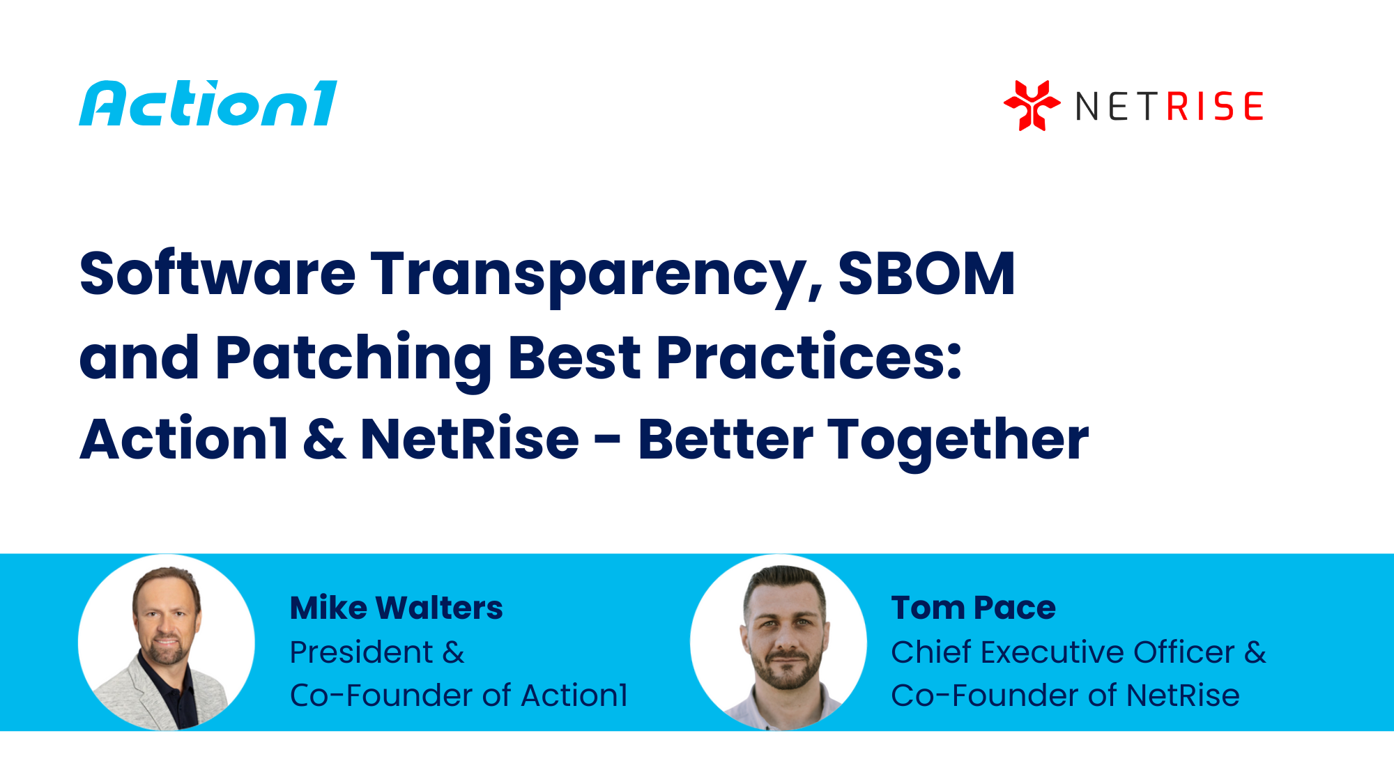 Software Transparency, SBOM & Patching Best Practices: Action1 ...
