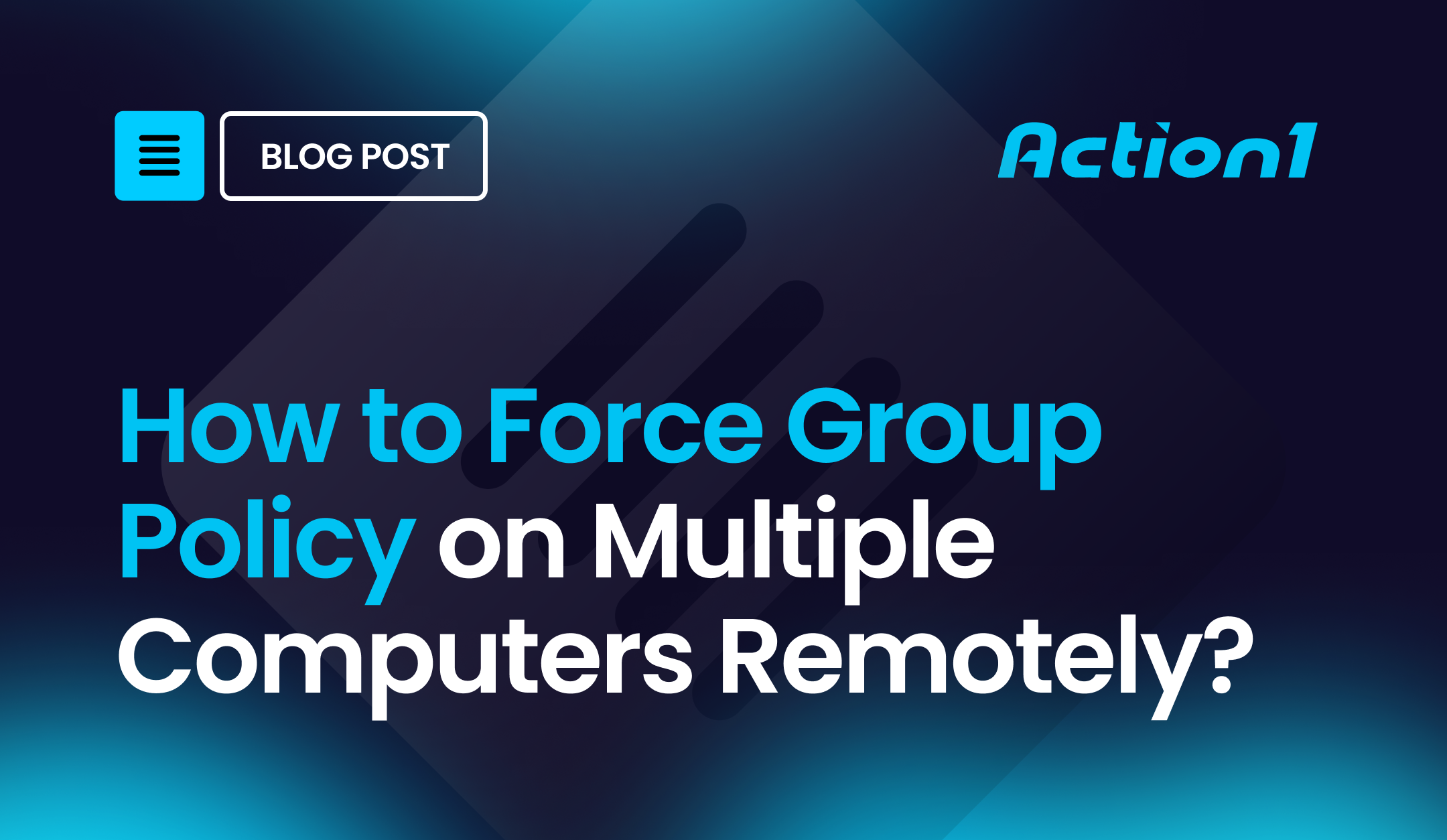 How to Force Group Policy on Multiple Computers Remotely?