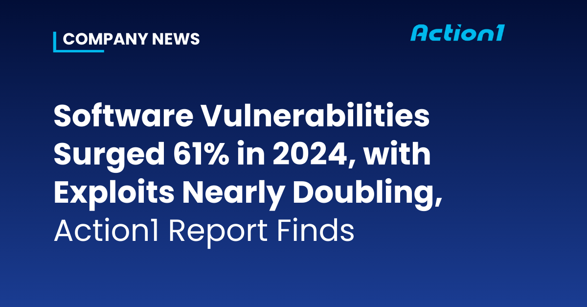 Software Vulnerabilities Surged 61% in 2024