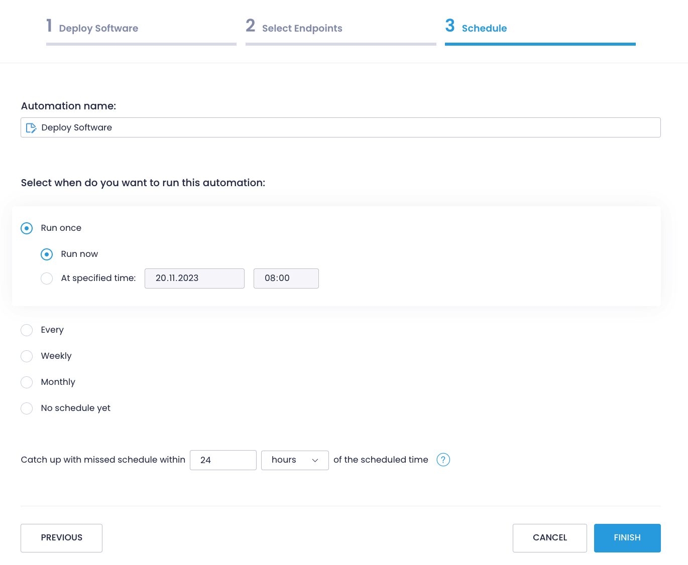 Deploy Software | Documentation | Action1