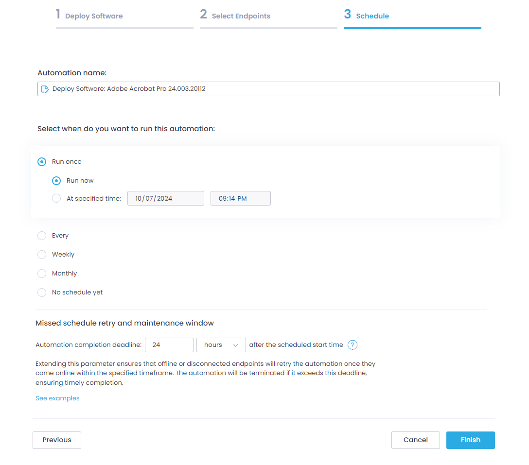Deploy Software | Documentation | Action1